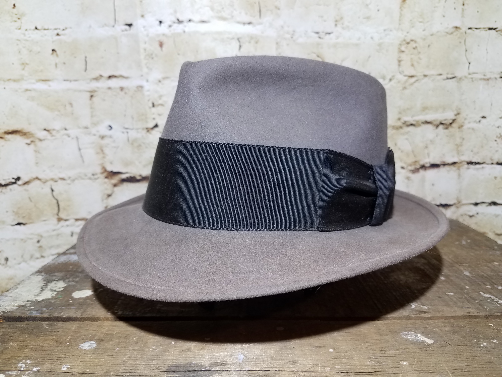 FS: VINTAGE FEDORA: NEW LINING, SWEATBAND, RIBBON: CAVANAGH EDGE ...