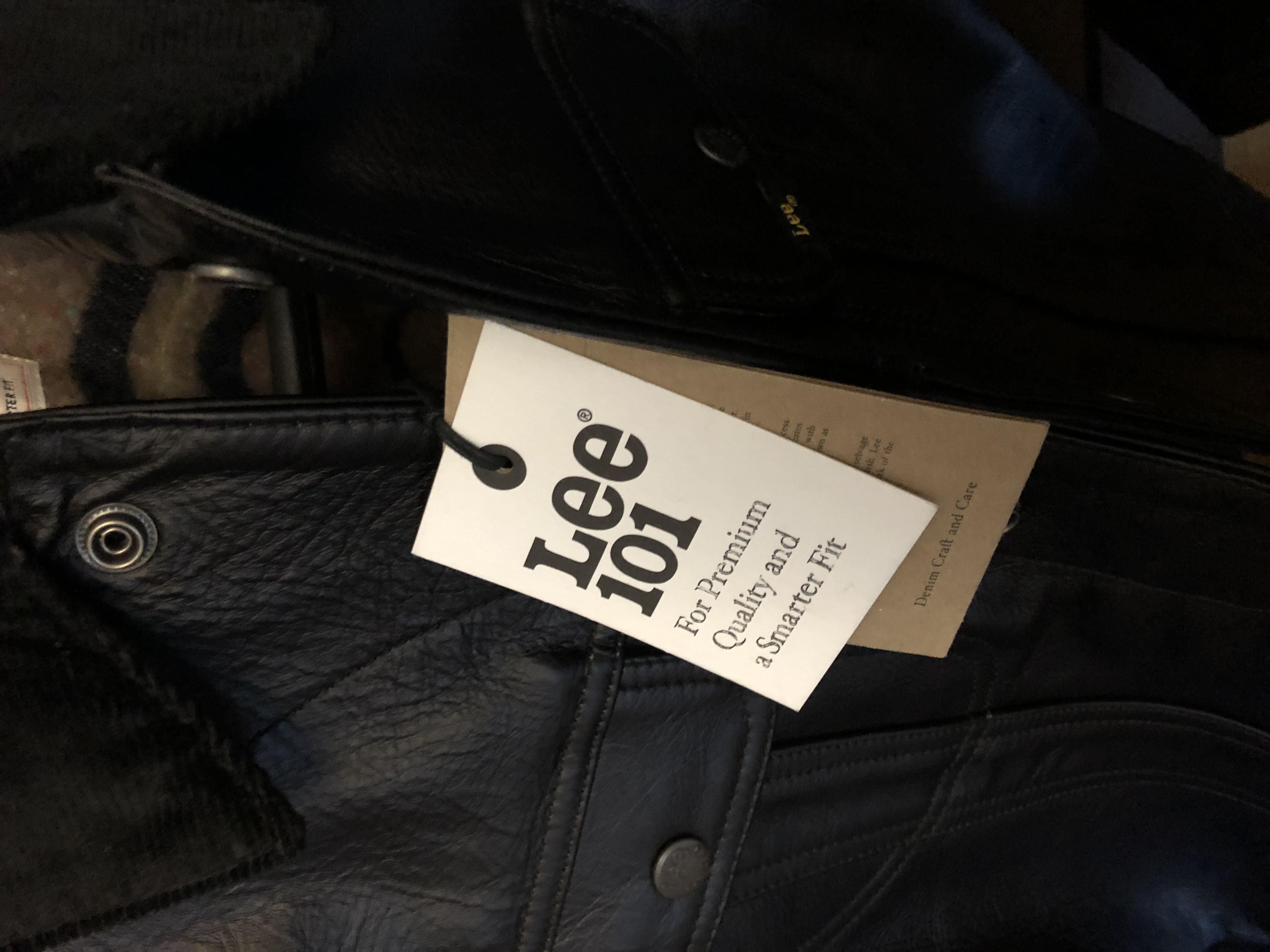lee 101 limited edition leather storm rider jacket | The Fedora Lounge