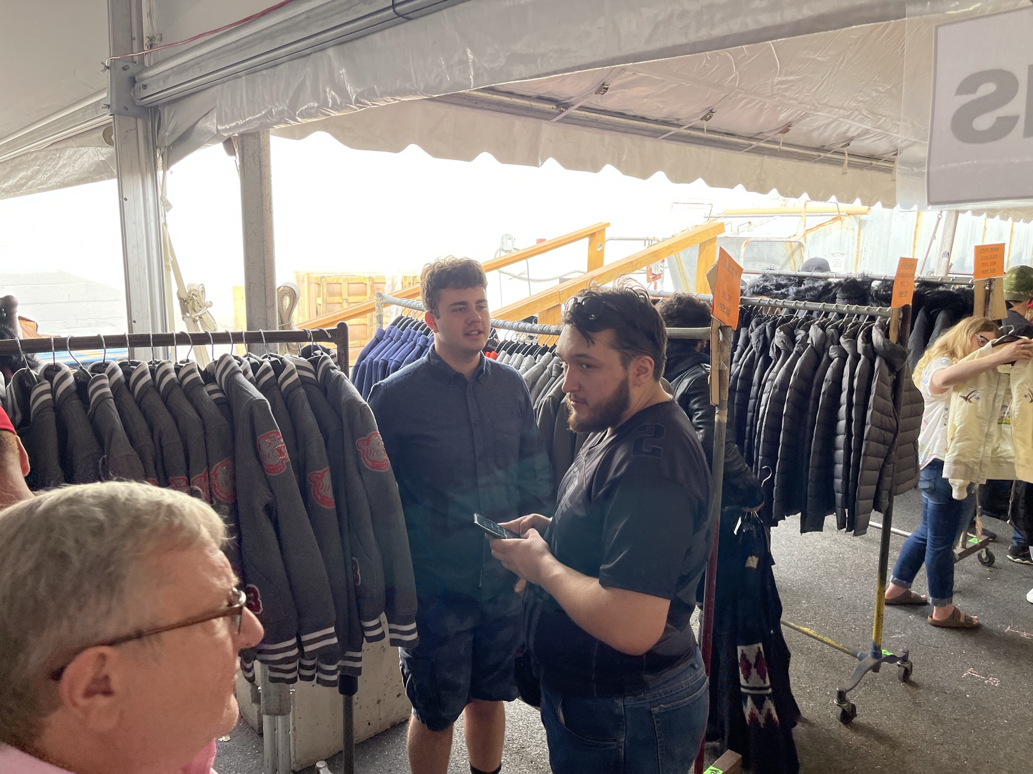 A Trip To The Schott Factory Sale | The Fedora Lounge