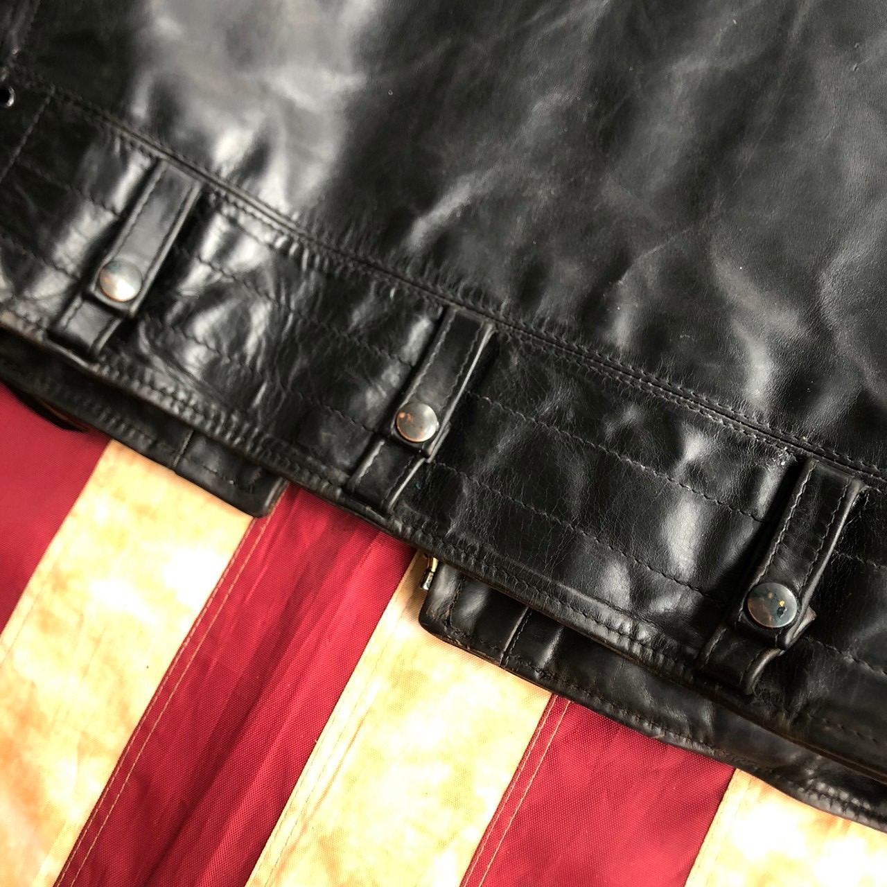 FS: SZ40 AERO CHIP BLACK CHROME EXCEL HORSEHIDE POLICE MOTORCYCLE ...