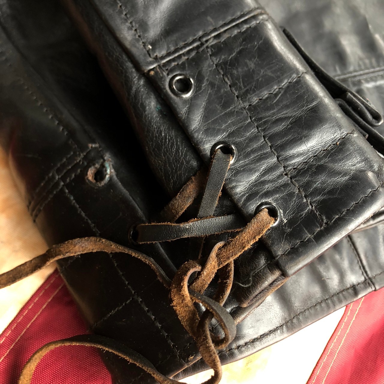 FS: SZ40 AERO CHIP BLACK CHROME EXCEL HORSEHIDE POLICE MOTORCYCLE ...