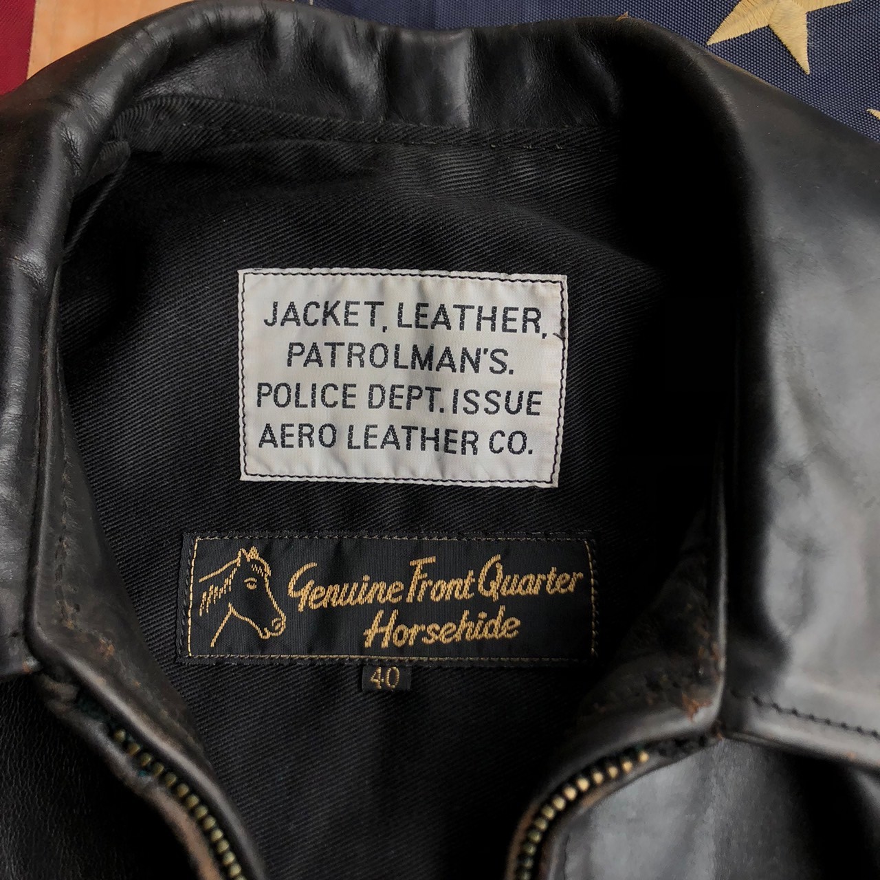 FS: SZ40 AERO CHIP BLACK CHROME EXCEL HORSEHIDE POLICE MOTORCYCLE ...