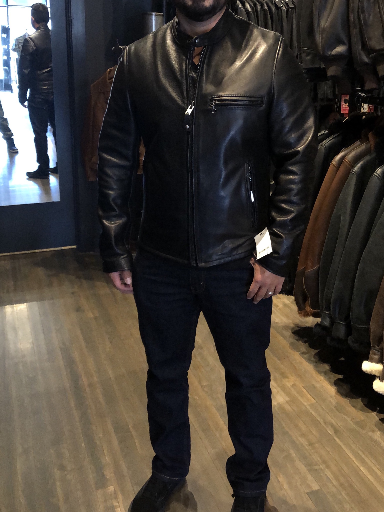 Schott 530 Cafe Racer Jacket Review | Reviewmotors.co