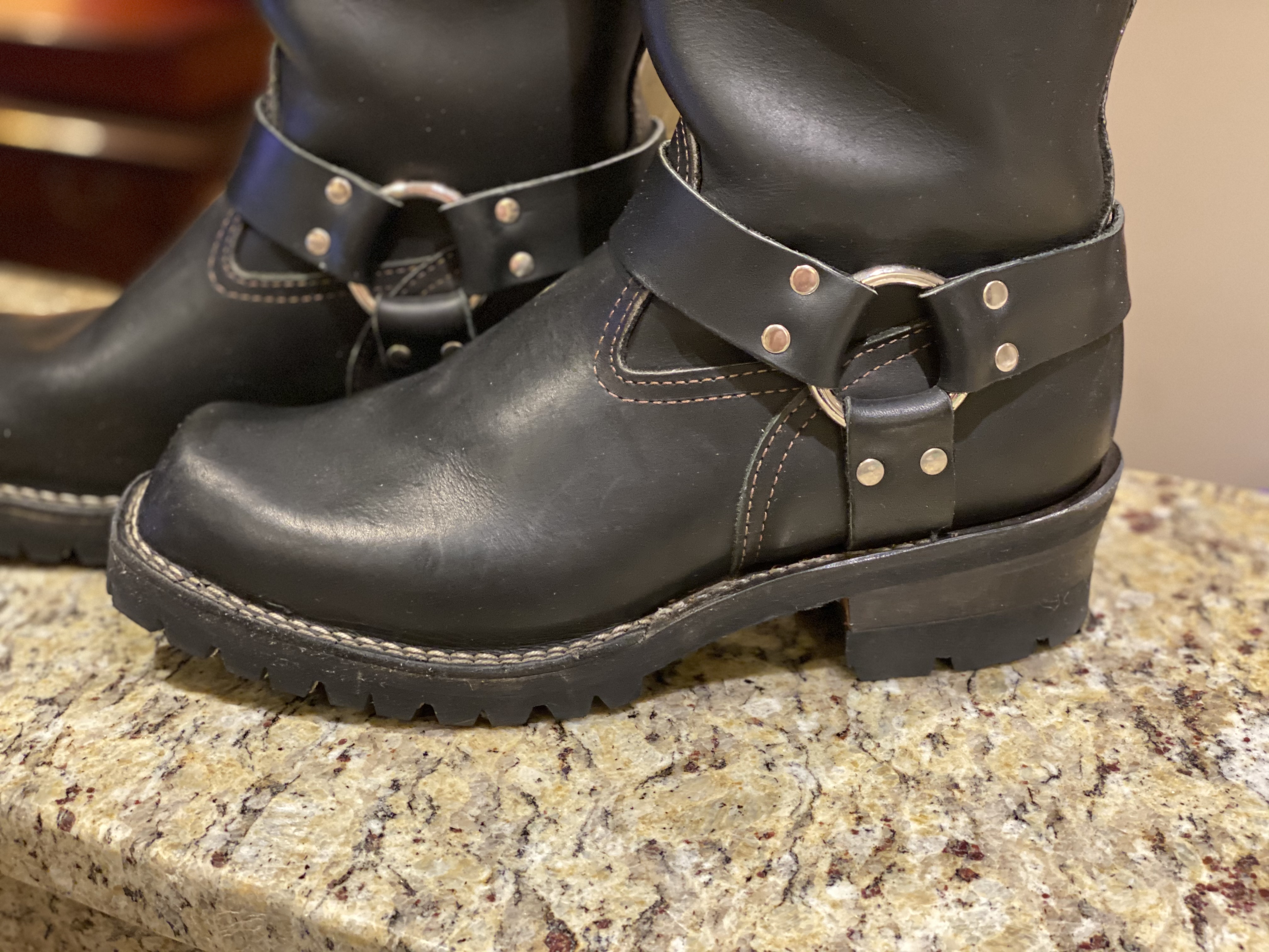 WESCO HARNESS BOOTS BOSS 10.5D VGC HEAVY STUFF | The Fedora Lounge