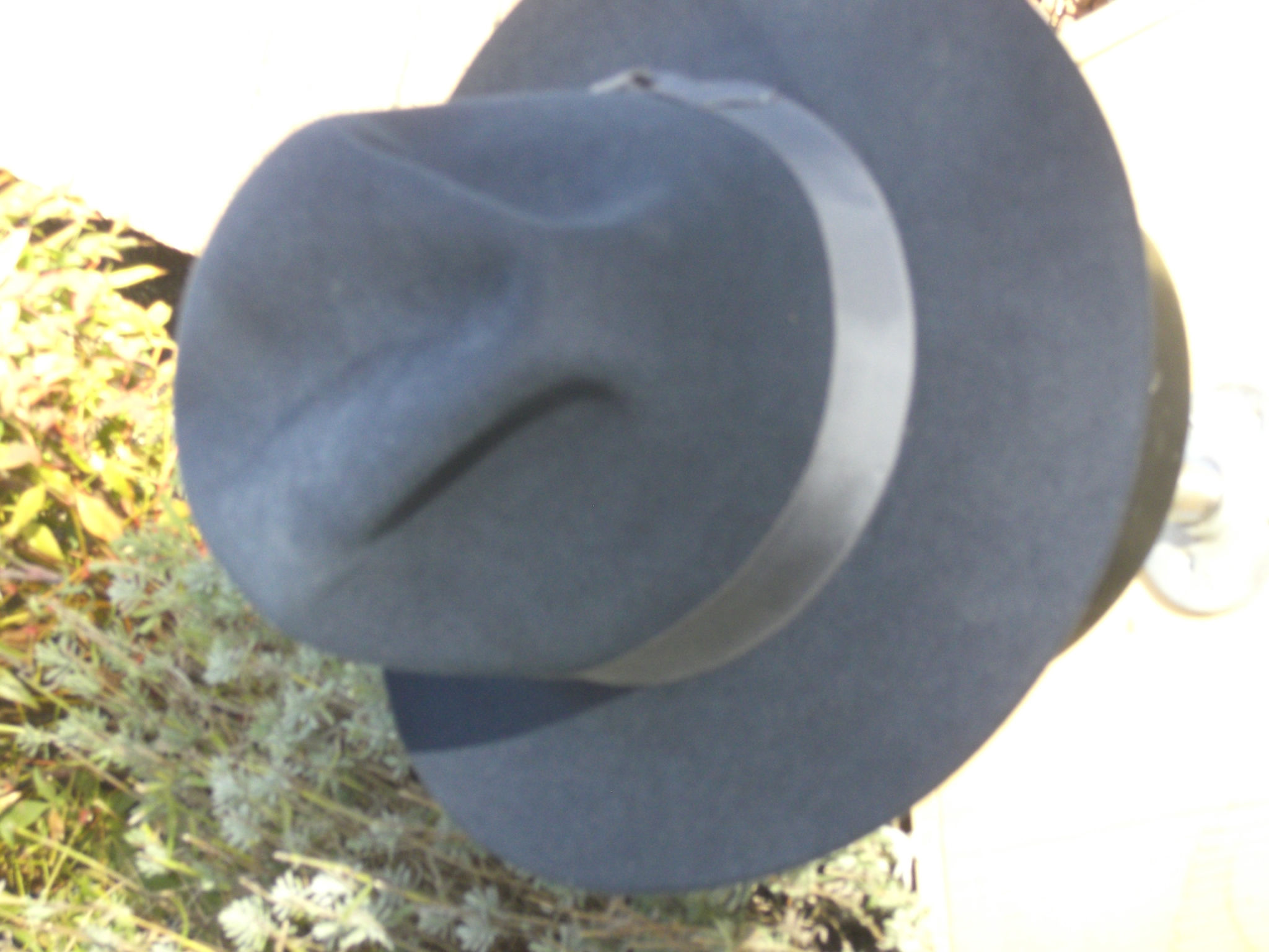 Guerra - Worth & Worth 7 3/8" blue fedora $75 shipped | The Fedora Lounge