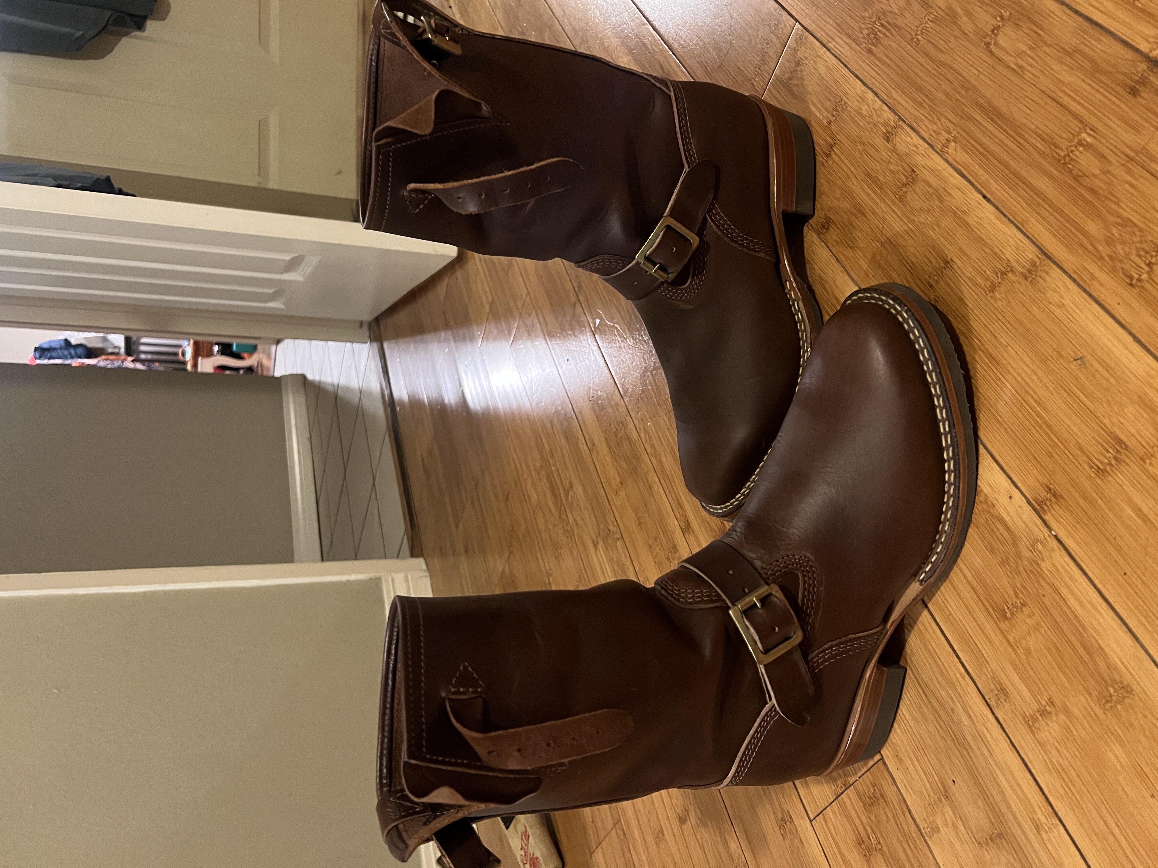 Wesco mister Lou brown cxl horsehide engineer boots size 10E | The ...