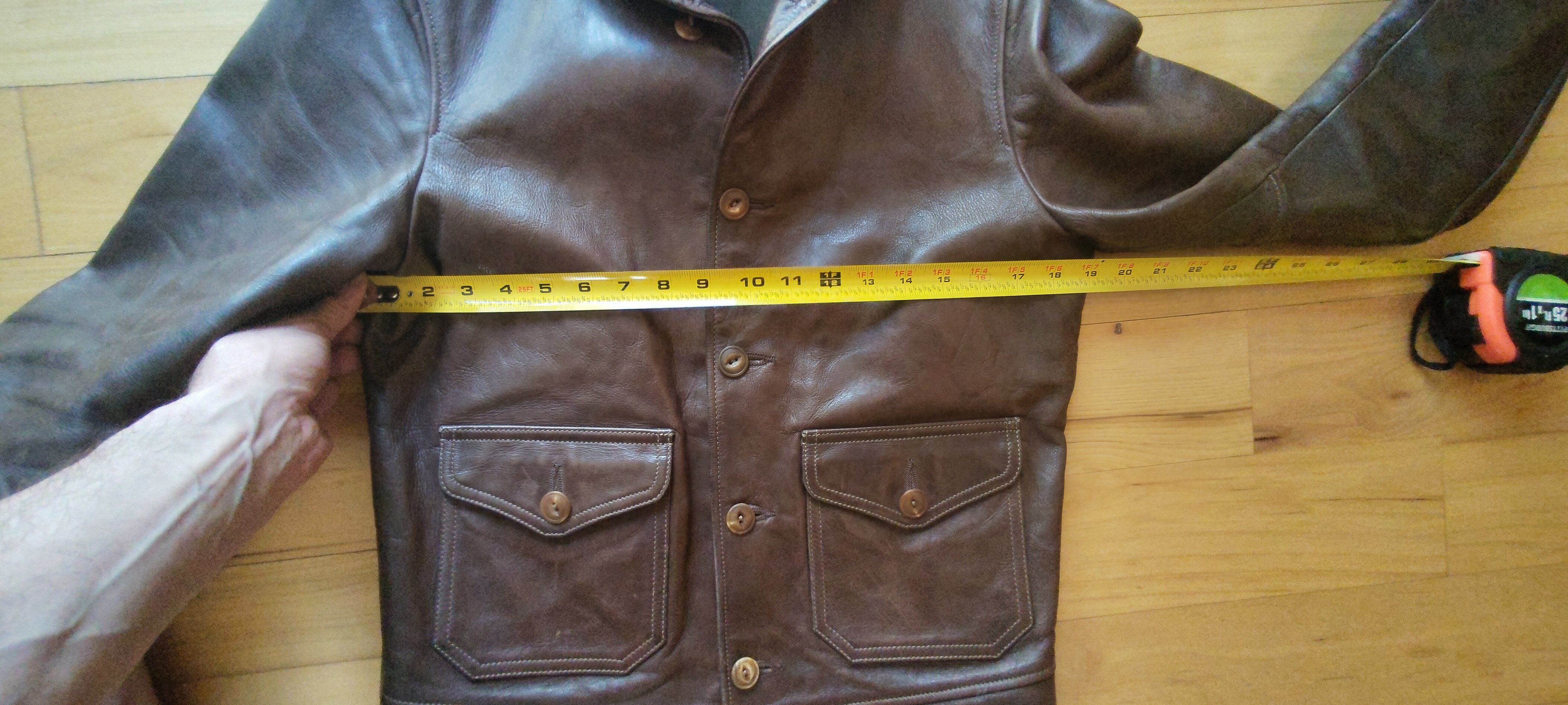 FS: Thedi Shawl Collar Markos small dark brown cowhide from Thurston ...