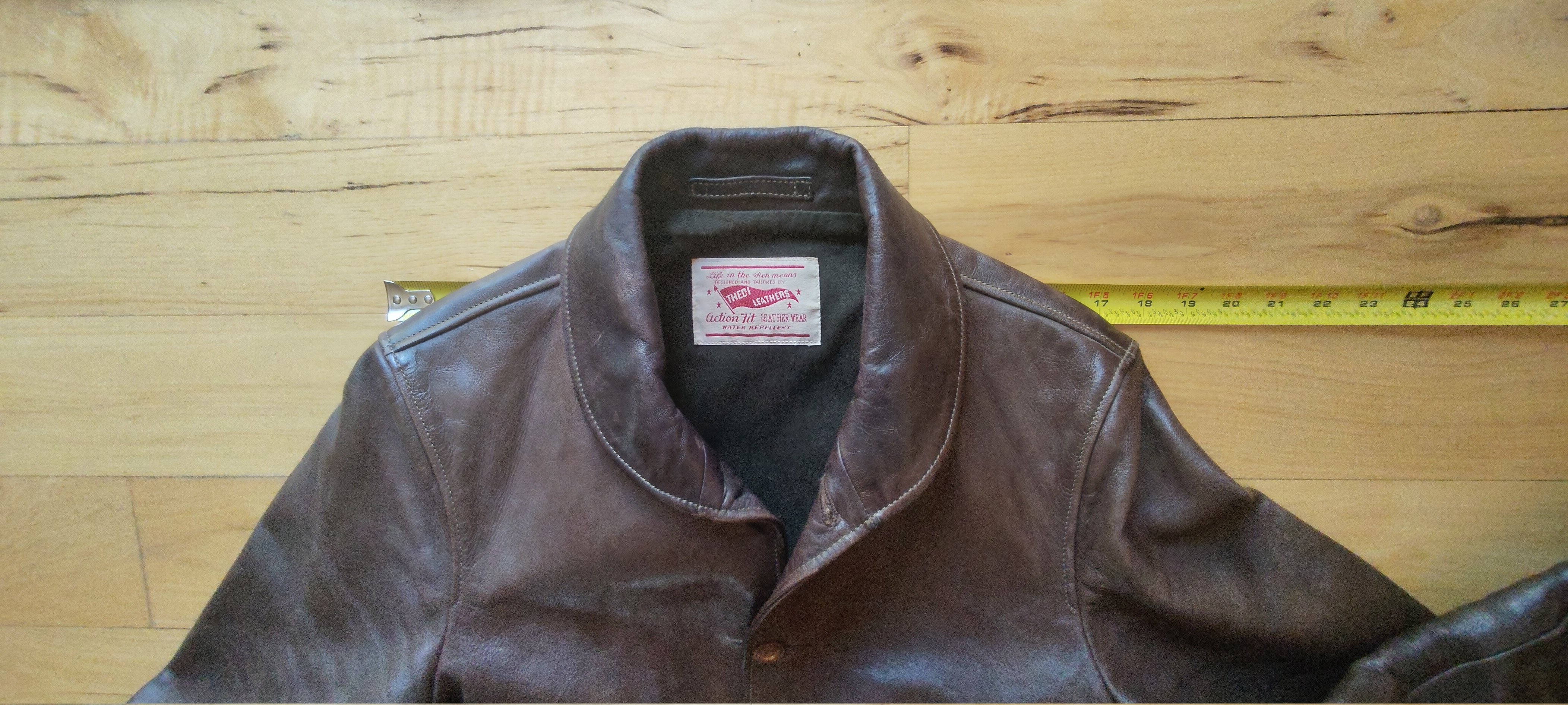 FS: Thedi Shawl Collar Markos small dark brown cowhide from Thurston ...