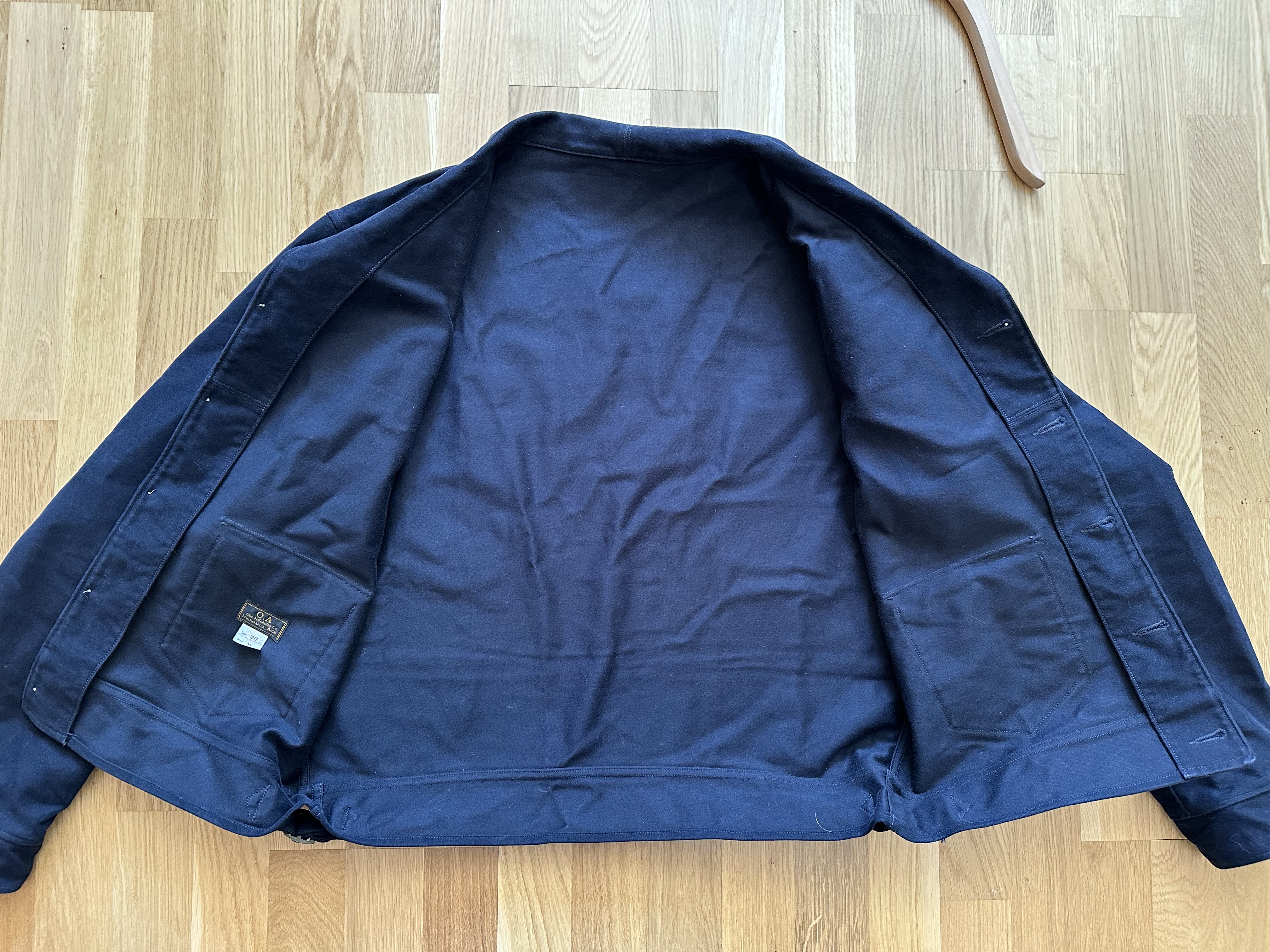 FS: OOE Yofukuten Cossack jacket Navy 44 | The Fedora Lounge