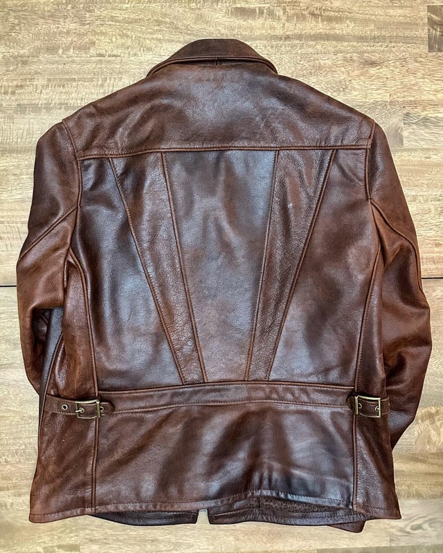 Schott 543 Waxy Buffalo Leather Sunset Jacket | The Fedora Lounge
