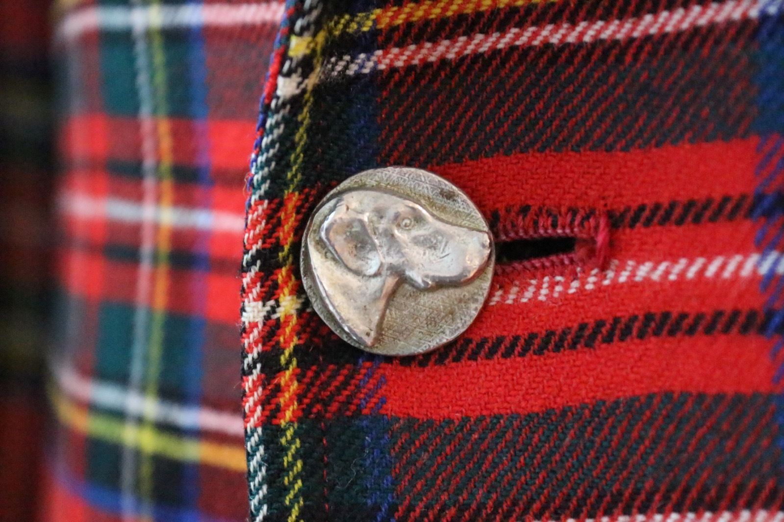 Vintage FS: Carroll Reed Royal Stewart Tartan Sport Coat with Dog ...