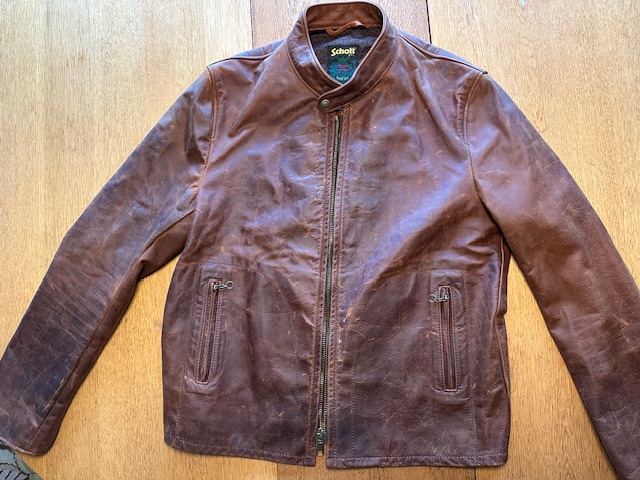Schott 581 Large for sale, worn 3 times, $500.00 | The Fedora Lounge