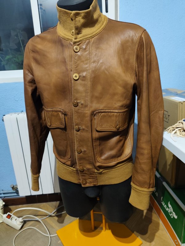 Vintage Italian made A1 style jacket | The Fedora Lounge